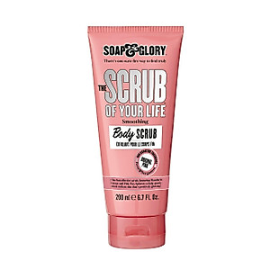 Soap & Glory Original Pink The Scrub Of Your Life Exfoliating Body Scrub - Smoothing & Buffing Body Scrub - Rose & Bergamot Body Polish - Brightening Body Scrub with Shea Butter & Vitamin E (200ml)