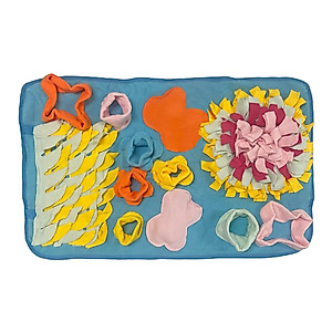 Pet Box Bundle: Assorted Toys for Dogs Pigs Rabbits Cats and Small Animals - Interactive Playtime Variety Pack with Treat Balls Snuffle Mats Games & Toys