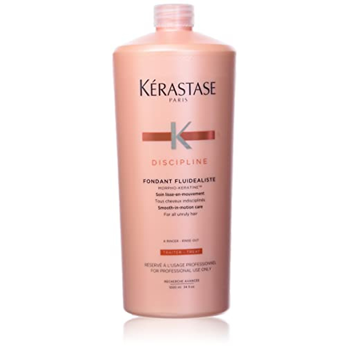 KERASTASE Discipline Fondant Fluidealiste Smooth-in-Motion Care Conditioner for Unisex, 34 Fl Oz