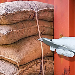 Box Cutters Retractable Heavy Duty,3 Gears Adjustable Classic Utility knife Aluminum Alloy,Portable Retractable Box Cutter Ergonomic Handle,Utility Knife for Carpet,Cardboard,Boxes