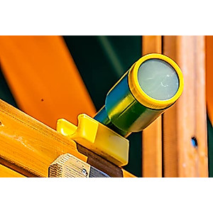 Eastern Jungle Gym Extra Large Plastic Toy Telescope Swing Set Accessory Green for Outdoor Wooden Swing Set