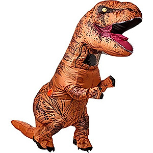 Rubies Adult The Original Inflatable T-REX Dinosaur Costume, T-Rex, Standard