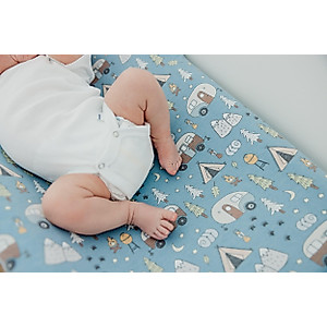 Copper Pearl Premium Knit Diaper Changing Pad Cover"Bridger"