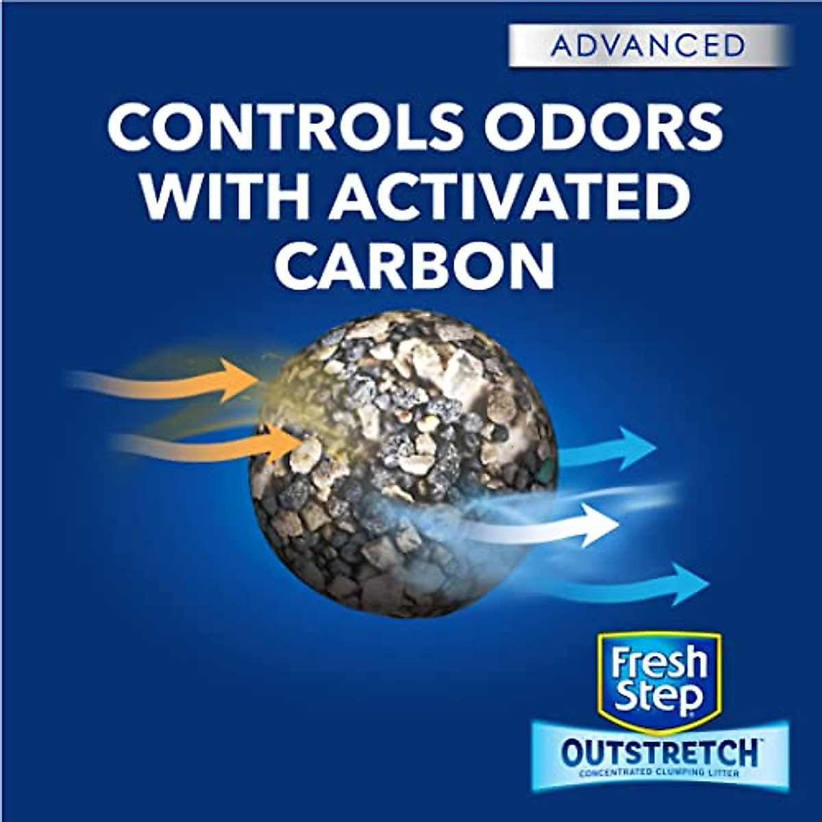 Fresh Step Outstretch, Clumping Cat Litter, Advanced, Extra Large, 32 Pounds total (2 Pack of 16lb Boxes)