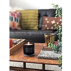 Lulu Candles | Jasmine, Oud & Sandalwood | Luxury Scented Soy Jar Candles | Hand Poured in The USA | Highly Scented & Long Lasting- 9 Oz.