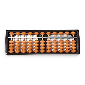 Digital Standard Abacus-17.8 cm-Professional 11-Column Soroban Calculator (Functional and Educational Tool)