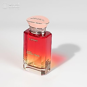 Al Haramain Amber Musk - Arabian Perfume for Women - Long Lasting Perfume for Women - Amber and Musk Fragrances - Eau de Parfum for Women - 3.4 oz