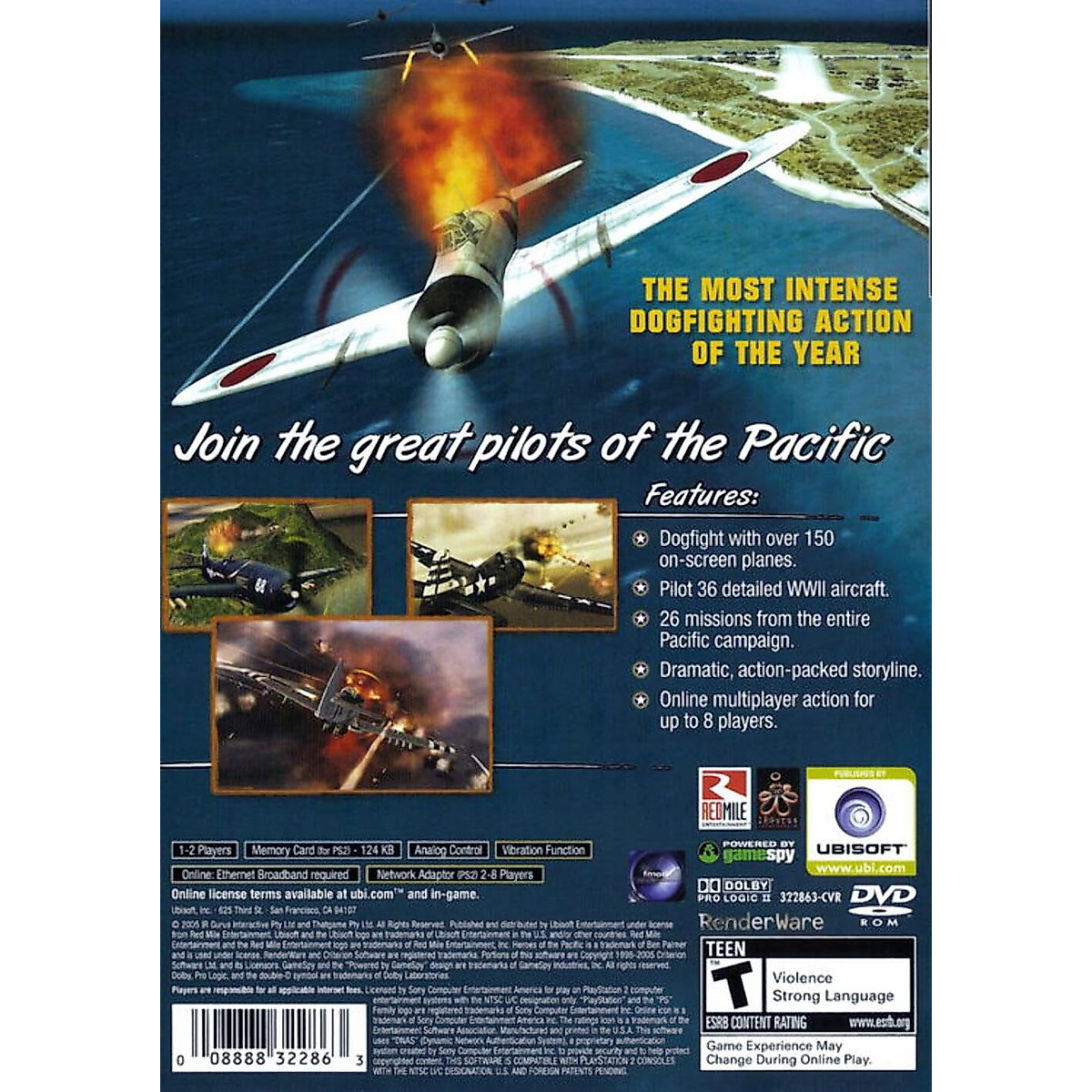 Heroes of the Pacific - PlayStation 2