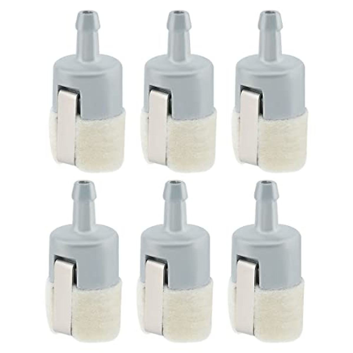 Hipa 125-527 Fuel Filter 13120507320 for ECHO String Trimmer SRM210 GT200 SRM225 SRM210 SRM2100 GT225 PAS225 PB200 PB250 PB250LN PE200 PE2100 PE211 ES210 ES250 HC150 HC151 Mantis Tiller