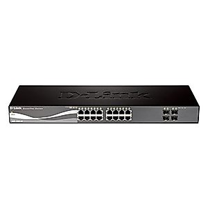 D-Link Systems, Inc. SmartPro Layer 3 Switch (DGS-1500-20)