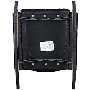 DM Furniture Velvet Rocking Chair Upholstered Nursery Glider Rocker for Baby Comfy Nursing Armchair Side Accent Chair for Living Room Bedroom, Black