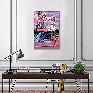 Vintage Music Cover Poster Home Decor Taylor By Art Canvas Wall Art Hanging Picture Print Living Room Bedroom Decorative Painting (A,12x18in Unframe)