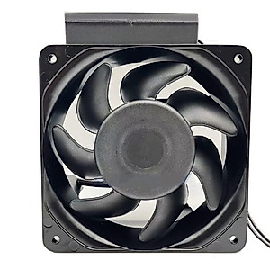 Minebea NMD-MAT Fan 5915PC-12T-B30-A00, 115V, 50/60Hz, 1Phase, 35/32W, Thermally Protected, Air Cooled, 1.8E+3RPM, 12V, 52dB, 3-Pin, Copper, Desktop, Laptop, Server Compatible