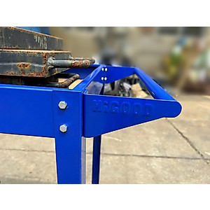 HIGOOD Heavy Duty Service Utility Cart,2 Shelf Steel, 800-Pound Capacity, 35.6 x 18.1x38-Inch