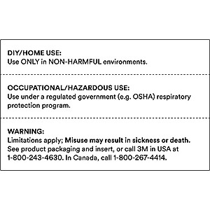 3M Aura Particulate Respirator 9205+ N95, Lightweight, 3 Panel Designed Helps Provide Comfortable and Convenient Respiratory Protection, 3-Pack