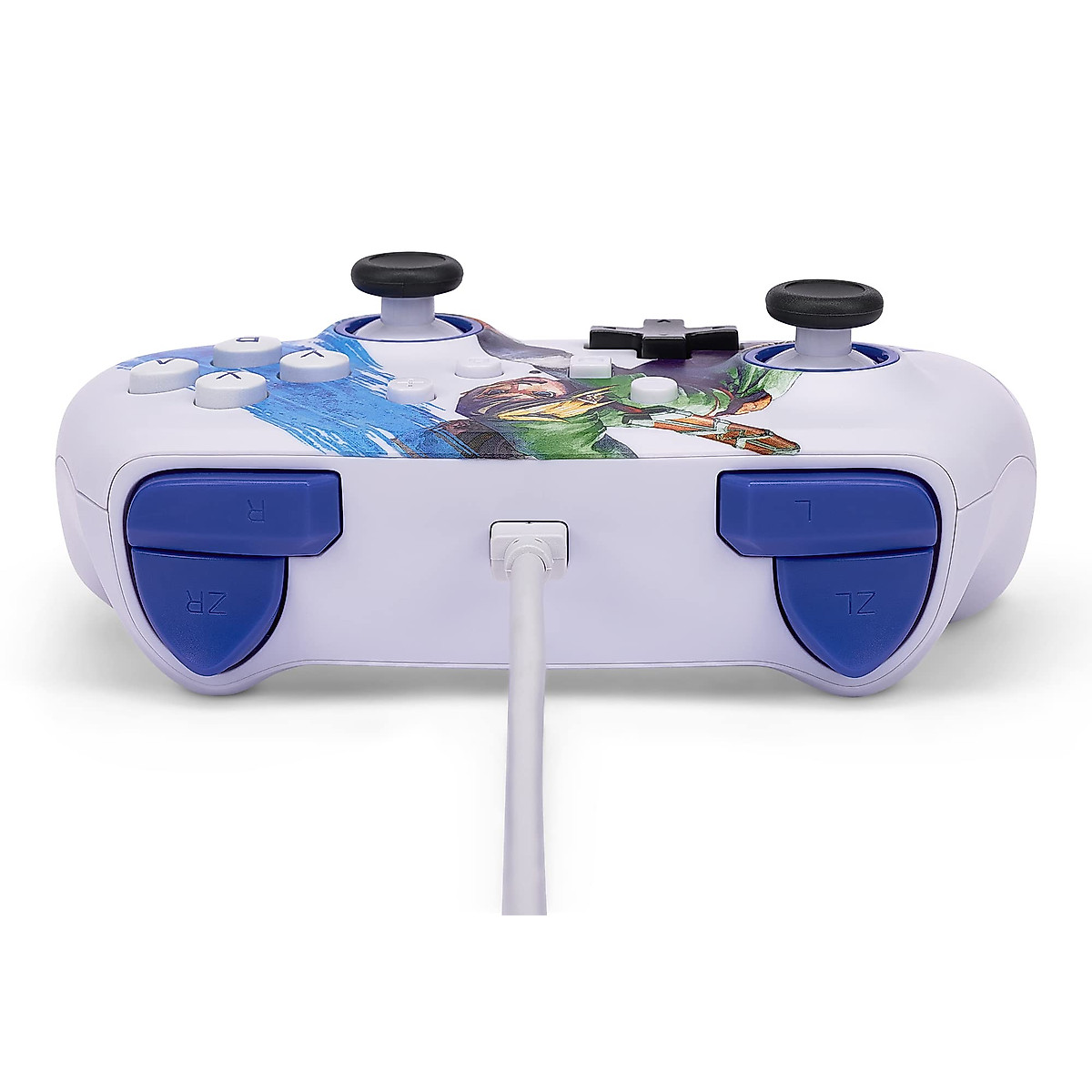 PowerA Enhanced Wired Controller for Nintendo Switch - Master Sword Attack Zelda Link