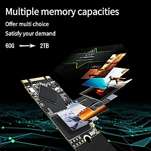 Kingshark gamer SSD M.2 2280 256GB Ngff Internal Solid State Drive High-Performance Hard Drive for Desktop Laptop SATA III 6Gb/s (256GB, M.2 2280)