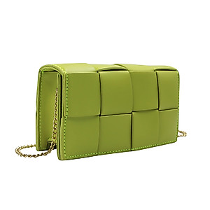 RARITYUS Women Leather Crossbody Handbag Purse Small Shoulder Messenger Bag Clutch Wallet Square Bag with Fur Ball