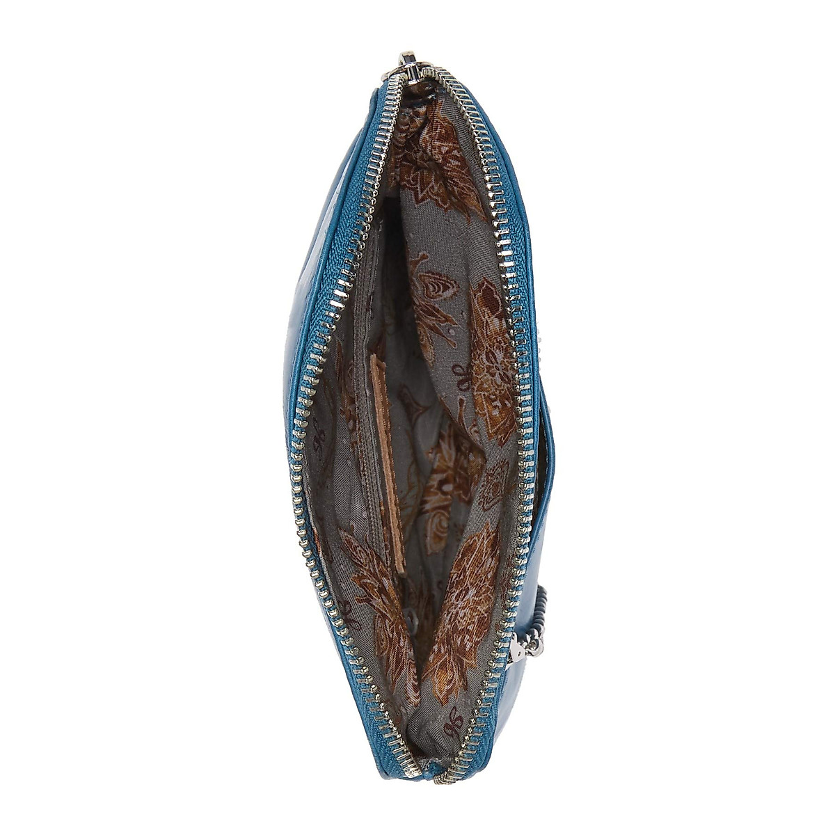 HOBO Vintage Daria Convertible Clutch Cross-Body Handbag in Bayou BLUE