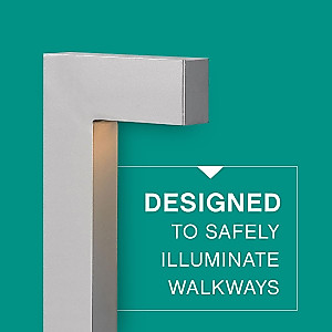 Hinkley Atlantis 1518TT-LL Large LED Low Voltage Landscape Pathway Light - 12v, Dimmable, Aluminum - Titanium