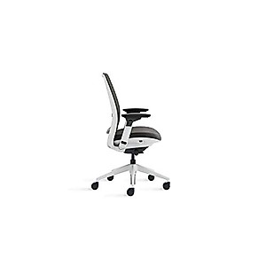 Steelcase Series 2 Office Chair, Seagull Frame, Cogent Connect Graphite, Hard Floor Casters