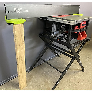 BOW Products 46” XT XTENDER Fence - T-Track Table Fence System with Multiple T-Slots for Woodworking Accessories - Fits Portable Table Saws, Cabinet Saws, and Band Saws - XT546 (Fence Only)