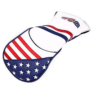 4pcs/Set 1 3 5 UT Golf Head Covers USA Stars and Stripes Driver Fairway Wood Hybrid Head Covers