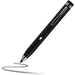 Broonel Black Fine Point Digital Active Stylus Pen - Compatible with Dynabook Portégé X40L-K 14" Laptop