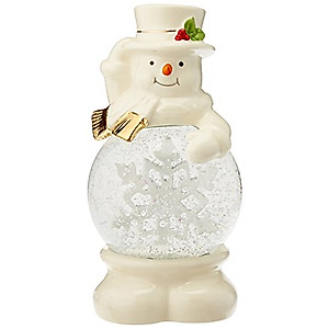Lenox Let it Snow Snowman Snowglobe