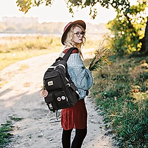 HIDDS Laptop Backpack 15.6 In Bundle Women Backpack Purse College School Bag Baby Diaper Backpacks