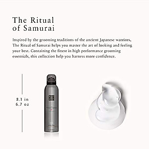 RITUALS Samurai Sport Foaming Shower Gel for Men - Sport Body Wash with Bamboo Extract & Cypress - 6.7 Fl Oz