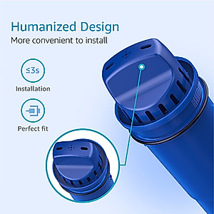 AQUA CREST NSF Certified Pitcher Water Filter, Replacement for Pur® Pitchers and Dispensers PPT700W, CR-1100C and PPF951K Water Filter (Pack of 9)