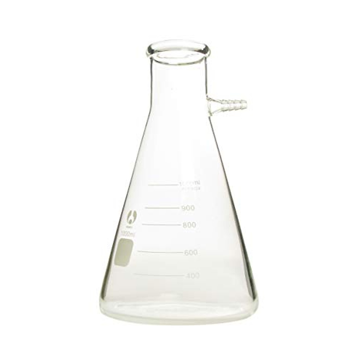 American Educational Clear Borosilicate Glass 1000mL Bomex Filtering Flask