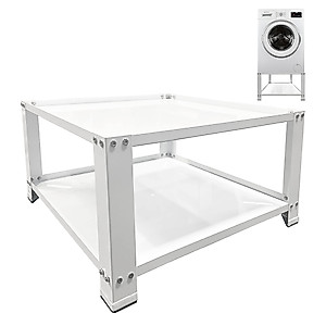 Royxen Laundry Pedestal 28" Wide 20 Inch Tall Universal Fit 700lbs Capacity, Washing Machine Base Stand Dryer Base Platform Heavy Duty, 20“ Height