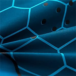 NTBED Game Console Comforter Set for Boys Kids Teens,5 Pieces Gaming Geometric Bed in a Bag,Lightweight Microfiber Gamer Bedding Comforter with Sheet (Blue, Twin)