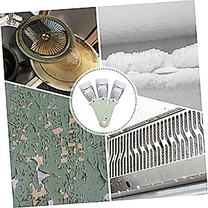 Happyyami 18 pcs Refrigerator Frost Removal Shovel ice Removal Tool Windshield ice Scraper Refrigerator ice Scraper Windows Cleaning Tools Window Cleaning Tools car Cleaning Tools Ice Shovel