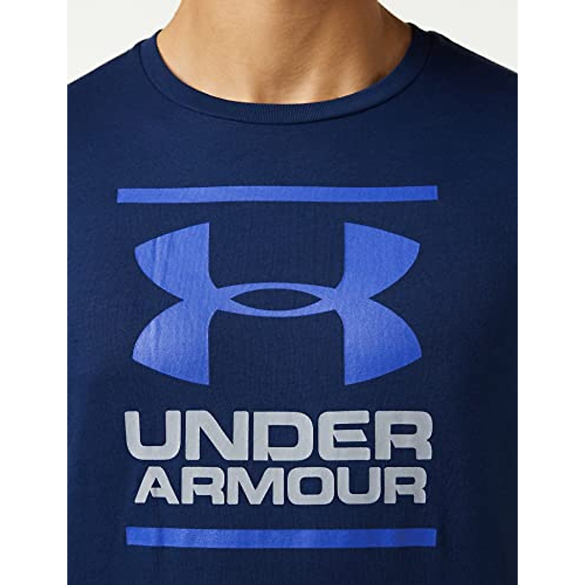 Under Armour Men's Global Foundation Short-Sleeve T-Shirt , Academy Blue (408)/Royal Blue, 3X-Large