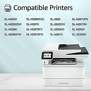 greencycle 1 Pack MLT-D115L D115L Black Toner Cartridge Replacement Compatible for Samsung SL-M2880FW SL-M2880XAC SL-M2870FW SL-M2830DW Xpress M2820 M2870 Laser Printer