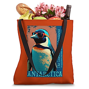 Antarctica Cute Cool Penguin Antarctic Research Souvenir Tote Bag