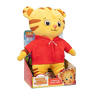 Daniel Tiger's Neighborhood Cuddle Up Daniel Tiger 10th Anniversary Plush Toy- 12 Inches Tall!