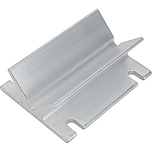 Center-It Drill Press Block: Essential Fabrication Tool for Perfectly Centered Round Tubing Drilling, 5" x 4" Base, 1.75" Height, 2.5" V Measurement, 3.5" x 3" Bolt Holes Center-To-Center