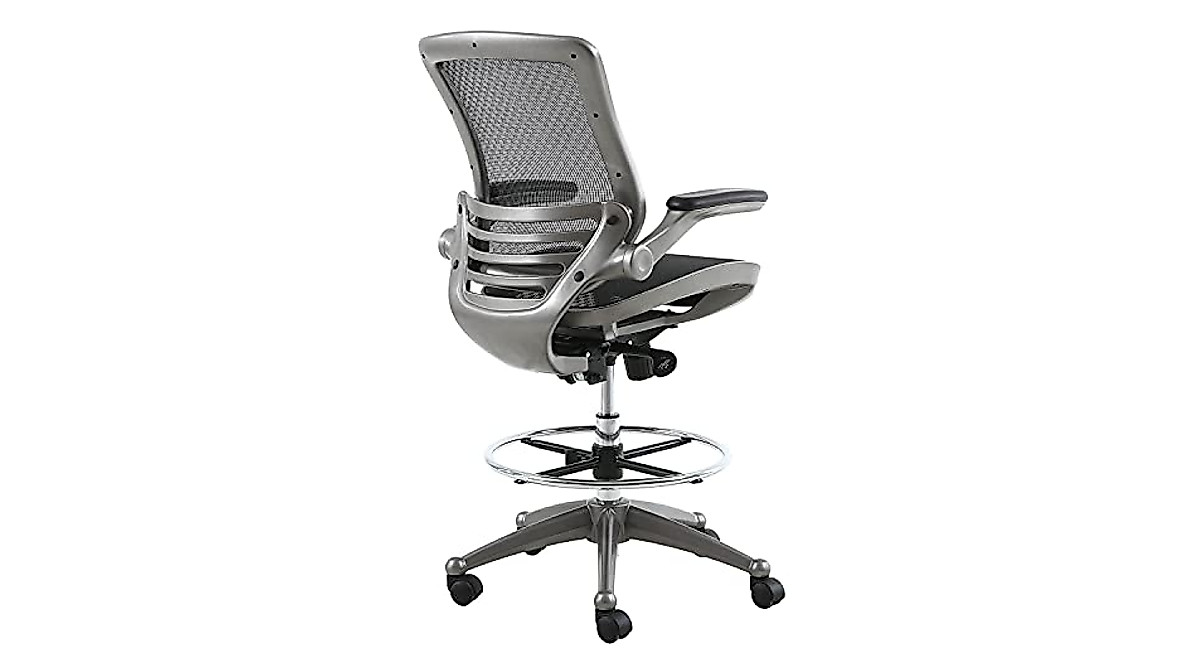 Harwick Evolve Heavy Duty Ergonomic Mesh Drafting Chair