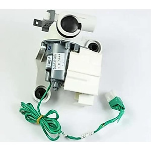 Drain Pump Assembly Replacement For Samsung WA400PJHDWR/AA WA40J3000AW/A2 WA40J3000AW/AA WA422PRHDWR/AA WA456DRHDSU/AA WA456DRHDWR/AA WA45H7000AP/A2 WA45H7000AW WA45H7000AW/A2 Washing Machine