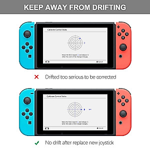 Joycon Joystick Replacement,Joycon Repair Kit,VGBUS Repair Joystick Replacement Tool Kit for Switch lite and Nintendo Joycon Controller- Not Include Tool Kit(2PACK)