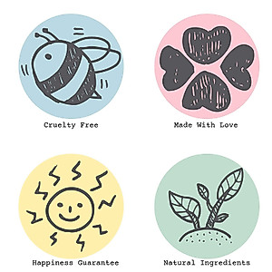 Bella & Bear Fizzy Clementine Shower Jelly, Vegan, Cruelty Free, Teen Girl Gifts 6.7oz