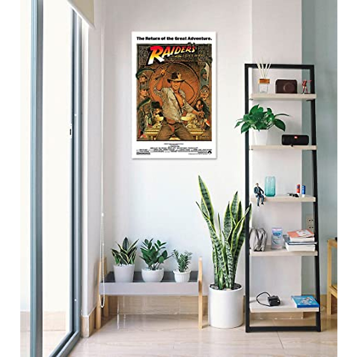 Indiana Jones - Raiders Of The Lost Ark - Movie Poster (1982 Re-Release) (Size: 24" x 36")