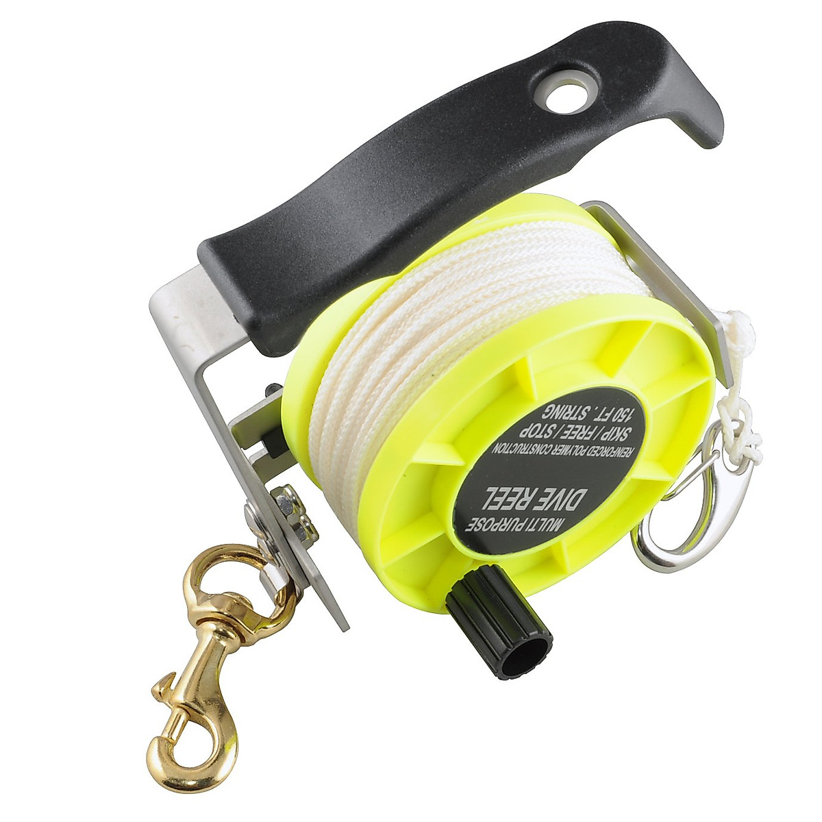 Promate Dive Reel Aluminum Heavy Duty Multi-purpose, 150 ft string