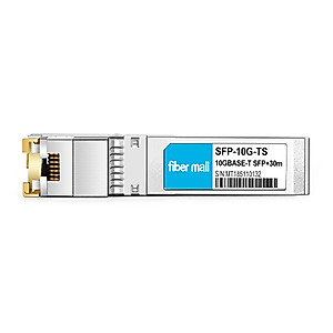 10G SFP+ to RJ45 for Ubiquiti Unifi UF-RJ45-10G Netgear AXM765 Mikrotik S+RJ10 Finisar Supermicro ZTE TP-Link SFP-10G-T-TPL 10GBASE-T SFP+ Copper RJ-45 30m Transceiver Module