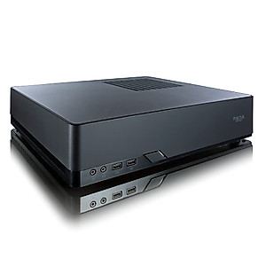 Fractal Design Node 202 - Black - Mini-ITX Slim Profile Compact Small Form Factor Computer Case – Modular Interior - USB 3.0