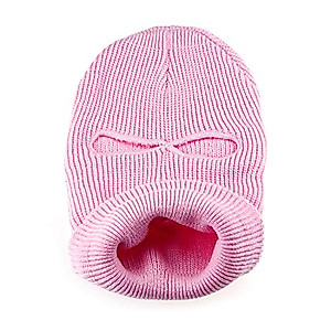 SUNTRADE 3-Hole Full Face Cover Ski Mask,Ski Face Mask Balaclava for Winter Outdoor Sports,Set of 2